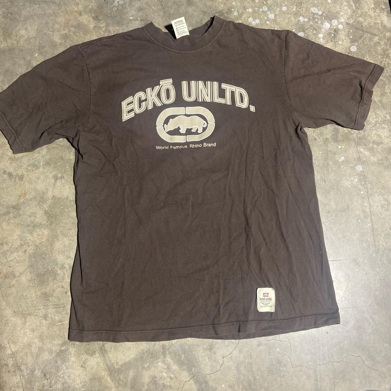ecko unltd shirt xl almost like new #ecko #y2k... - Depop