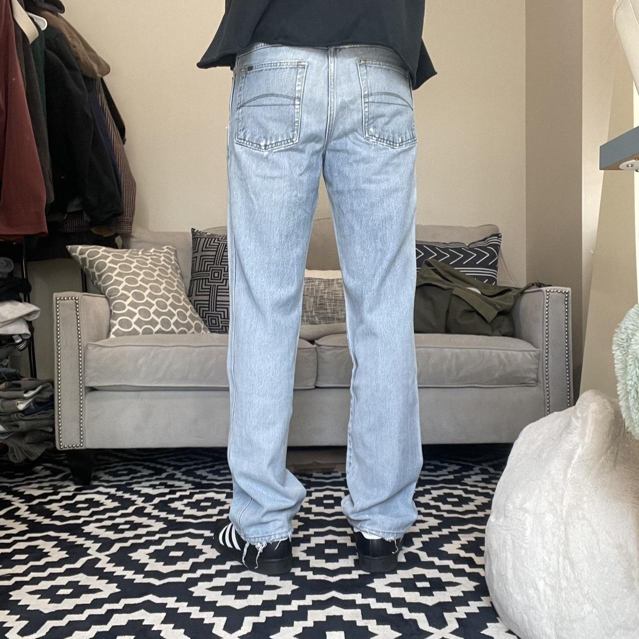 Vintage Jep’s Jeans super clean light blue wash on... - Depop