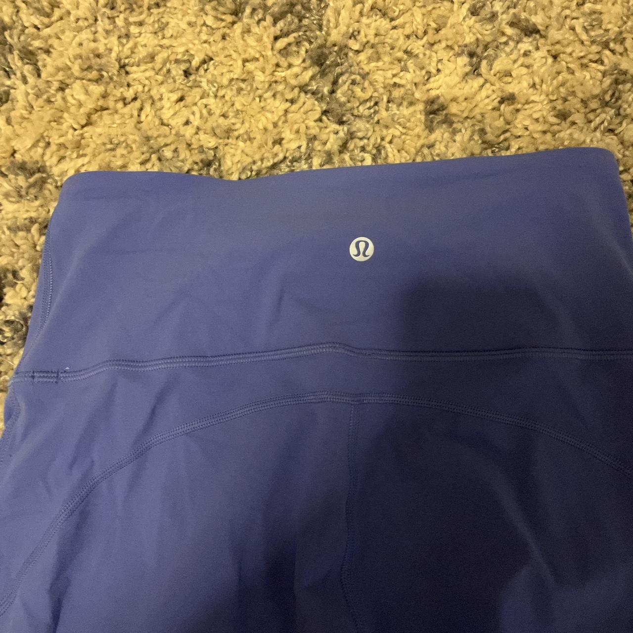 Blue Lululemon flare leggings. Brand new with tags. - Depop