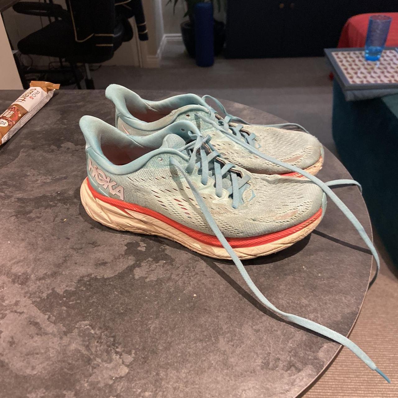 Hoka Clifton 8 trainers. Worn but in decent... - Depop