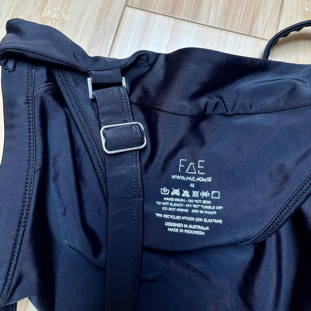 FAE Swim Lima one-piece in Onyx Excellent... - Depop