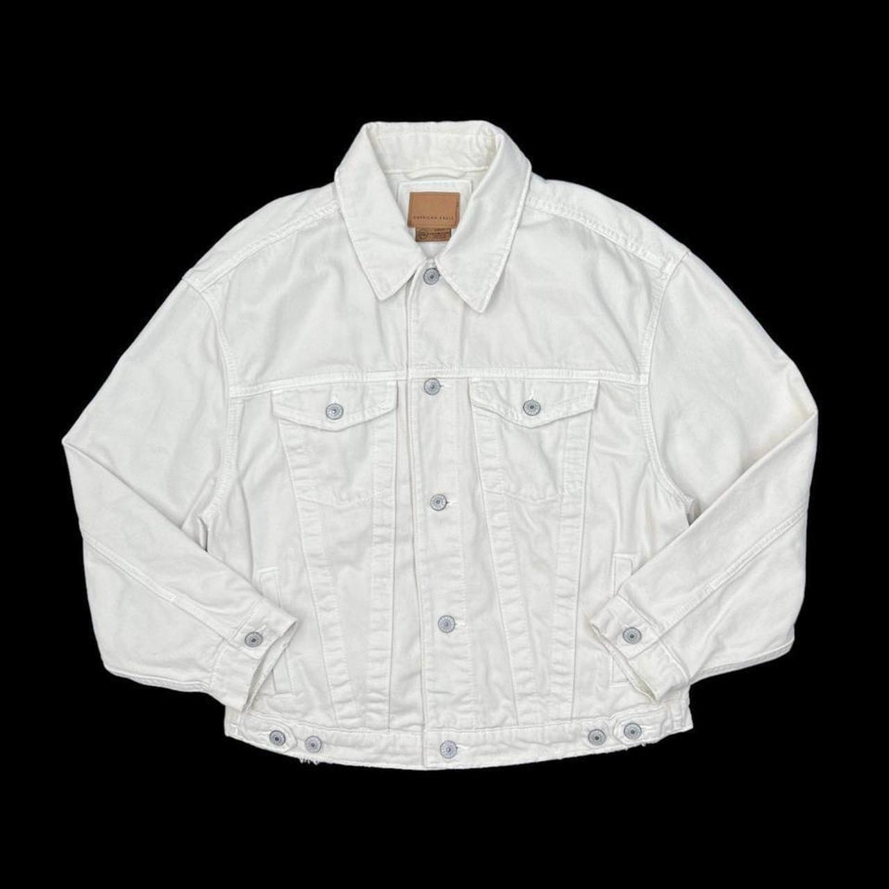 Early 00’s AMERICAN EAGLE Classic Essential White... - Depop