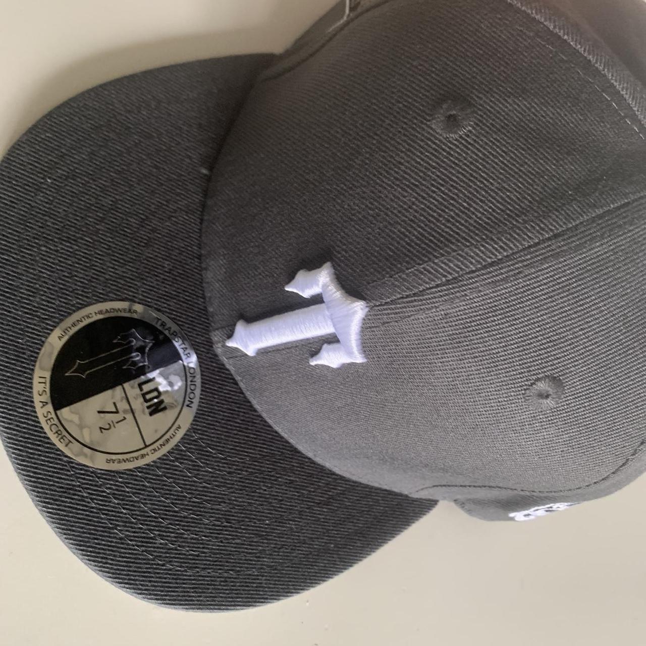 Gray trapstar cap size 7 1/2 ... - Depop