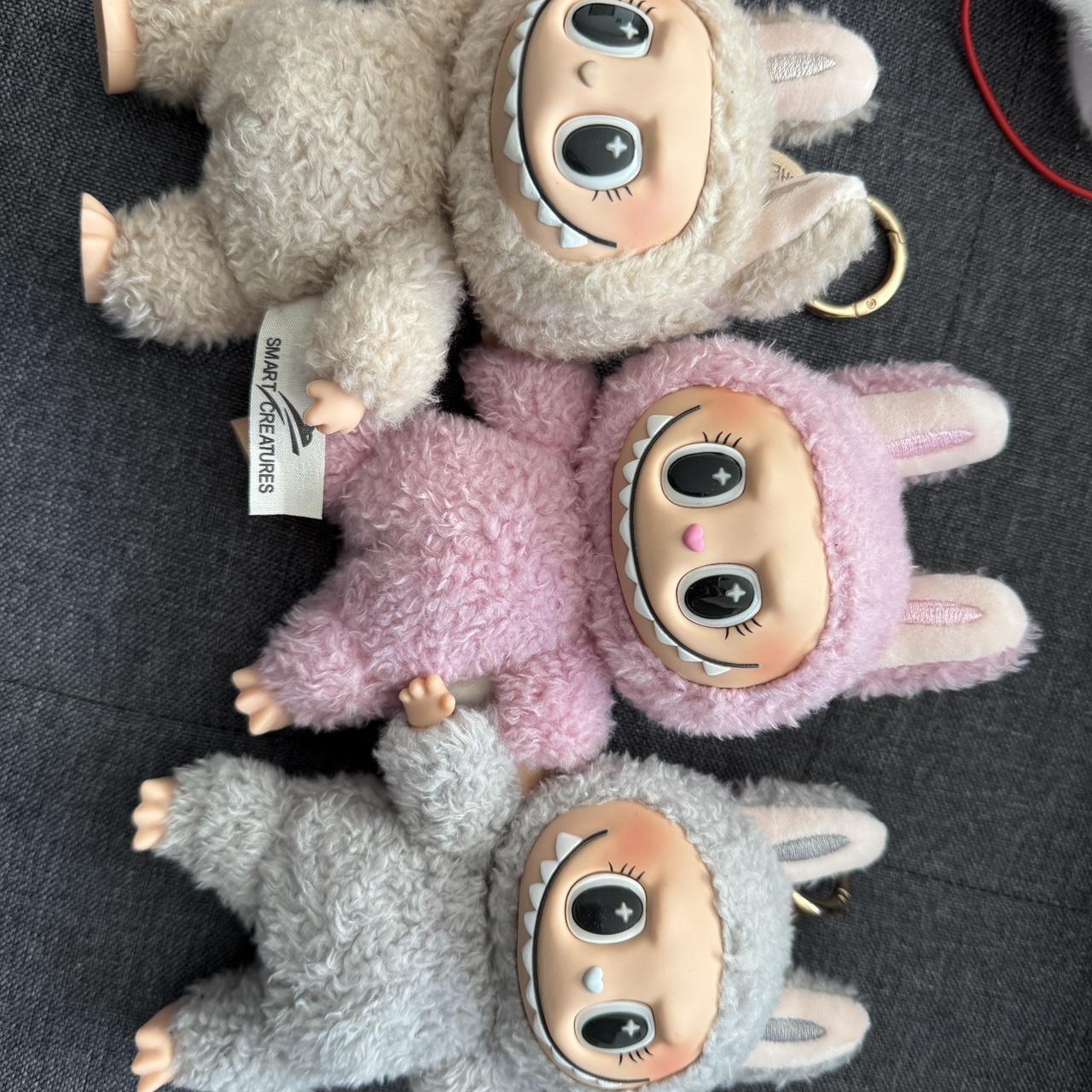 2 labubu left, grey & tan only!! #plush #labubu... | Depop