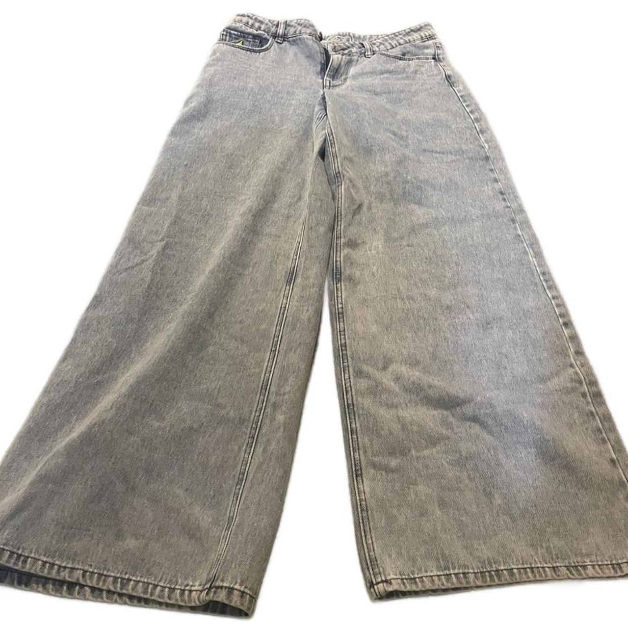 jnco style a lab wide leg jeans size 29-30 perfect... - Depop