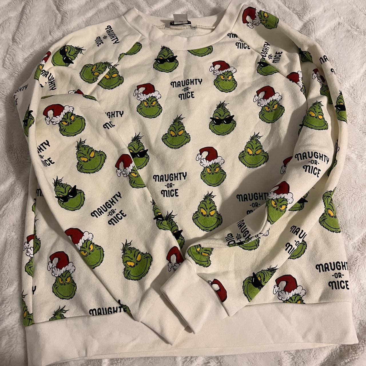 American Eagle Grinch Crew neck Never worn - Depop