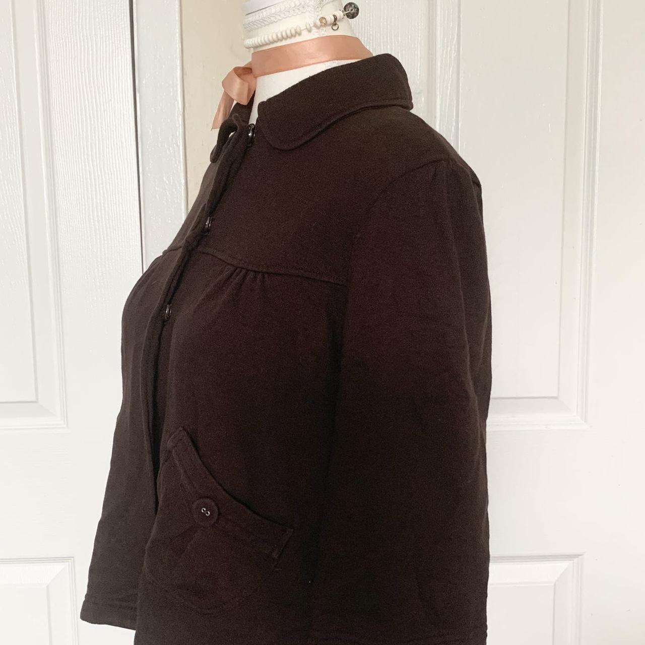 Miss Lili Brown Sweater / Light Overcoat ♡ Baby... - Depop