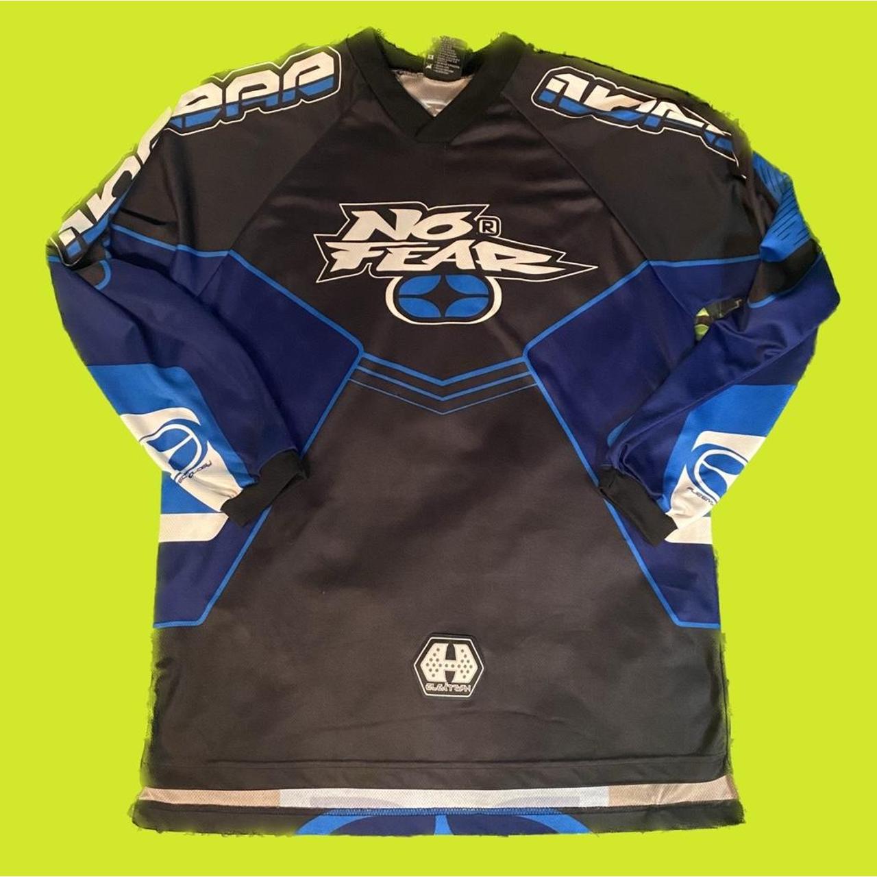 Vintage NO FEAR Jersey in men’s Large Some wear... - Depop