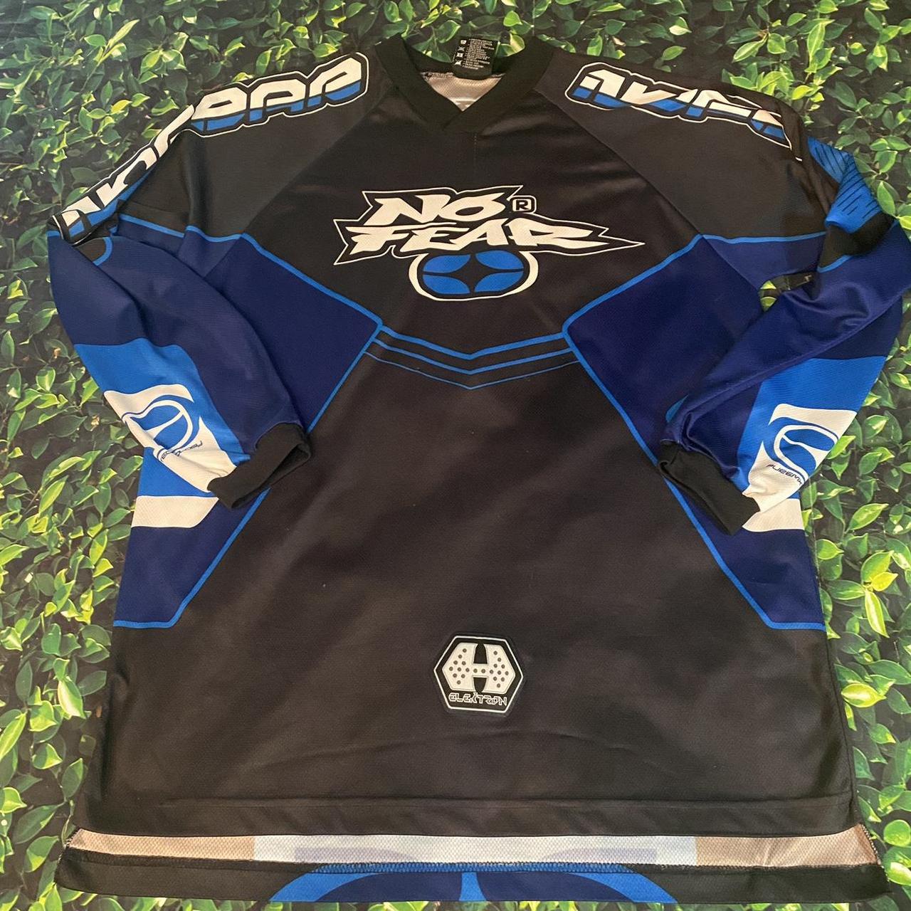 Vintage NO FEAR Jersey in men’s Large Some wear... - Depop