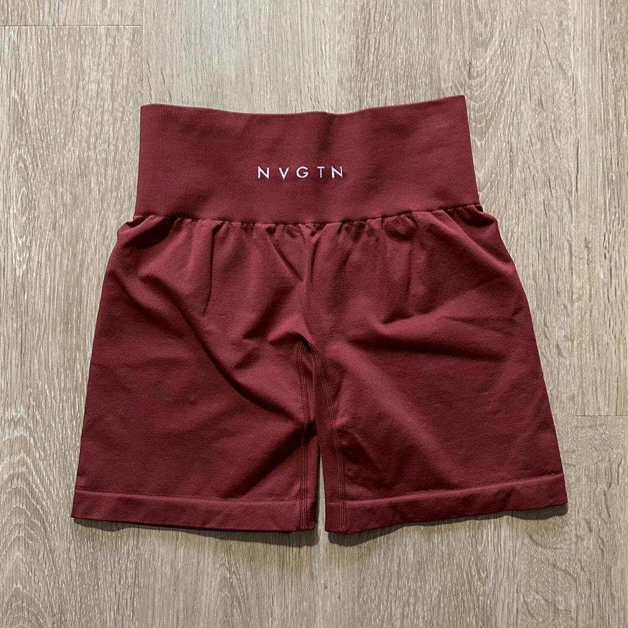 Nvgtn Carmine Solid Seamless Shorts Worn A Few Depop