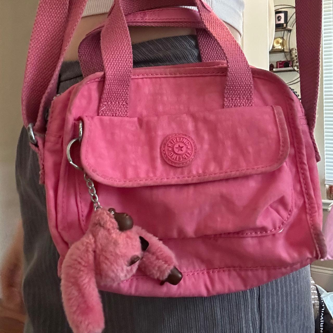 Kipling y2k grapefruit crossbody bag, so cute.... - Depop