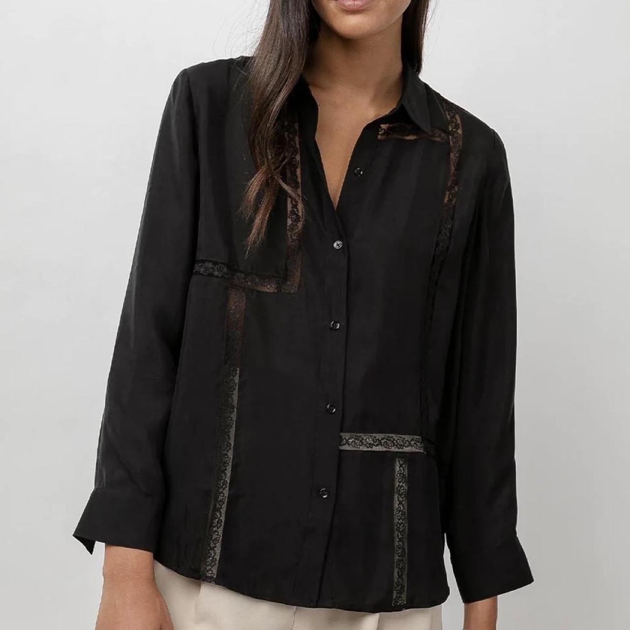 Rails Mona Shirt in black - Depop