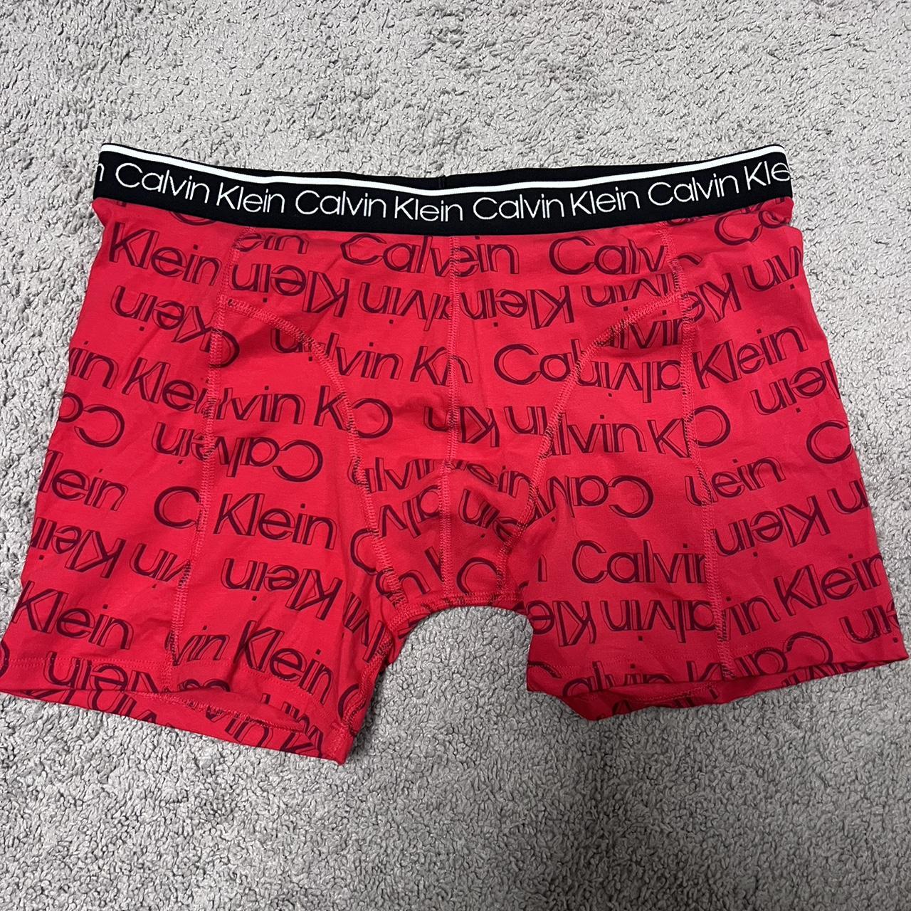 men’s calvin klein boxer briefs, never worn (was in... - Depop