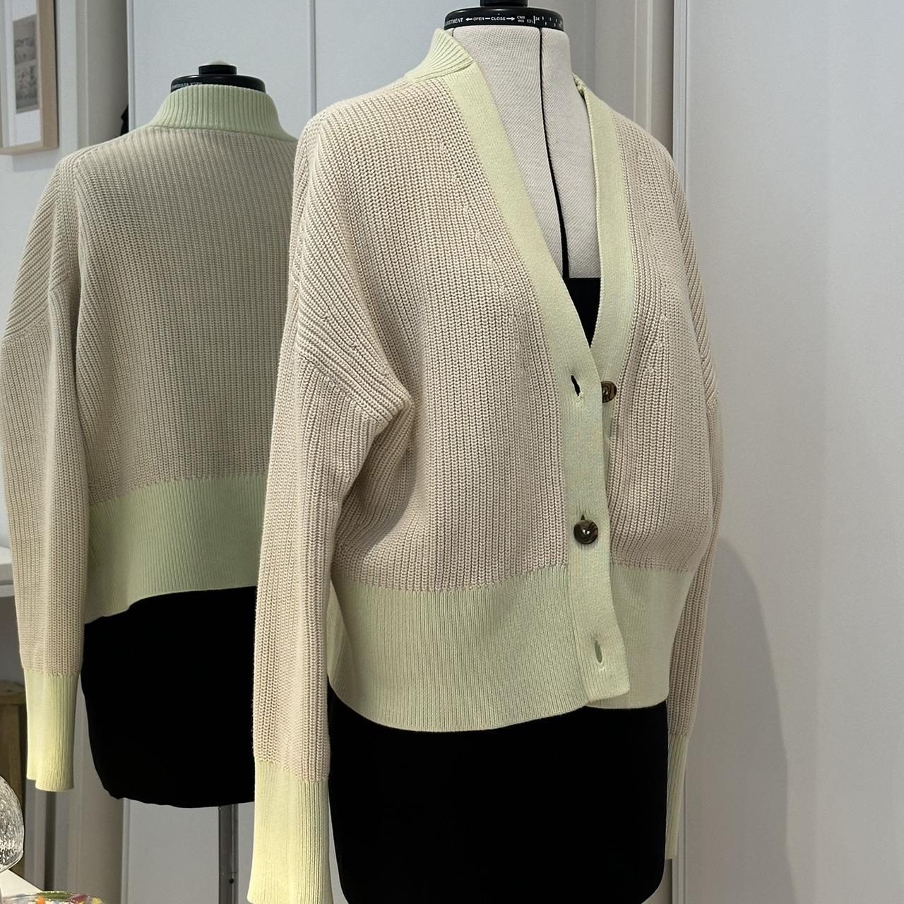 COS knit cropped cardigan Excellent condition... - Depop