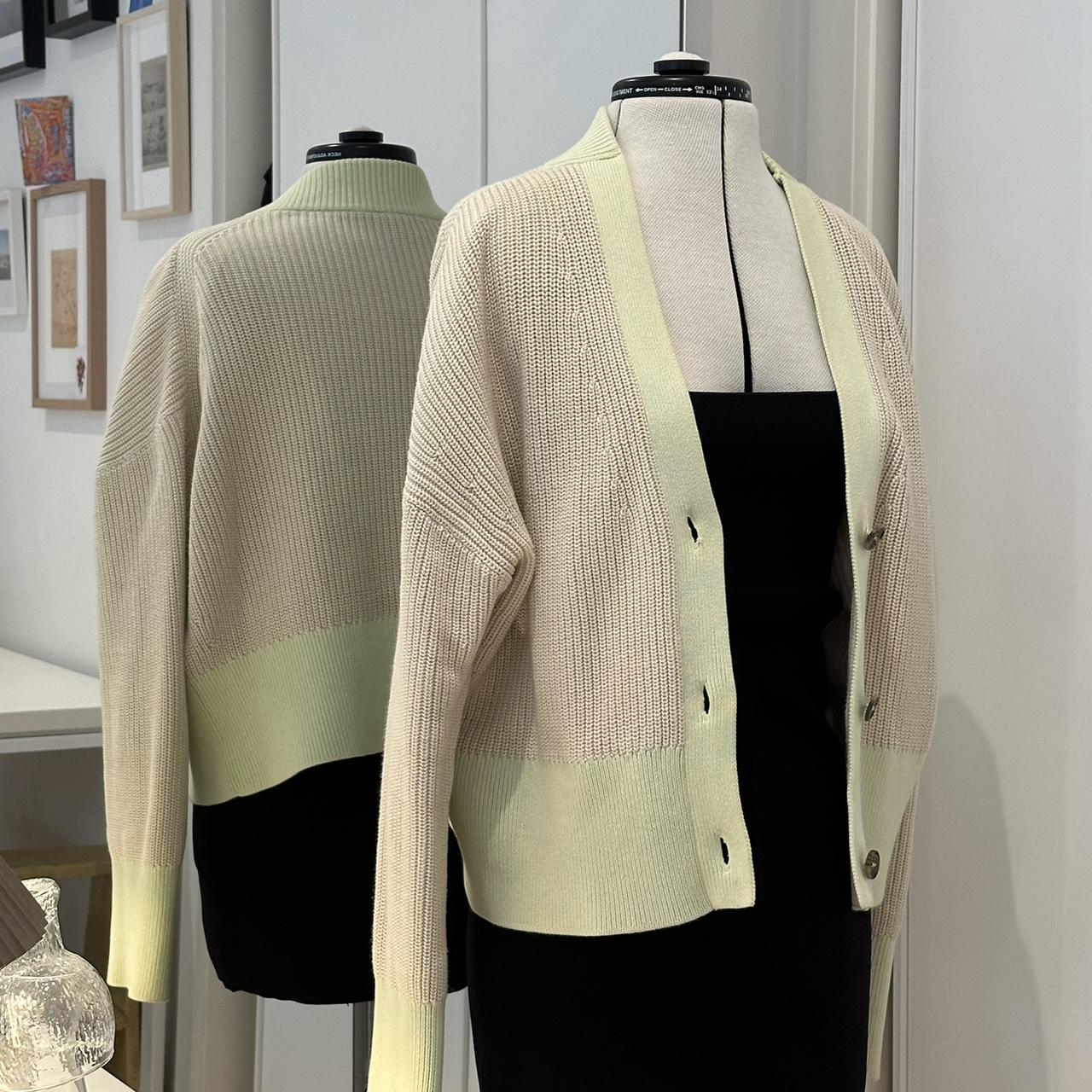 COS knit cropped cardigan Excellent condition... - Depop