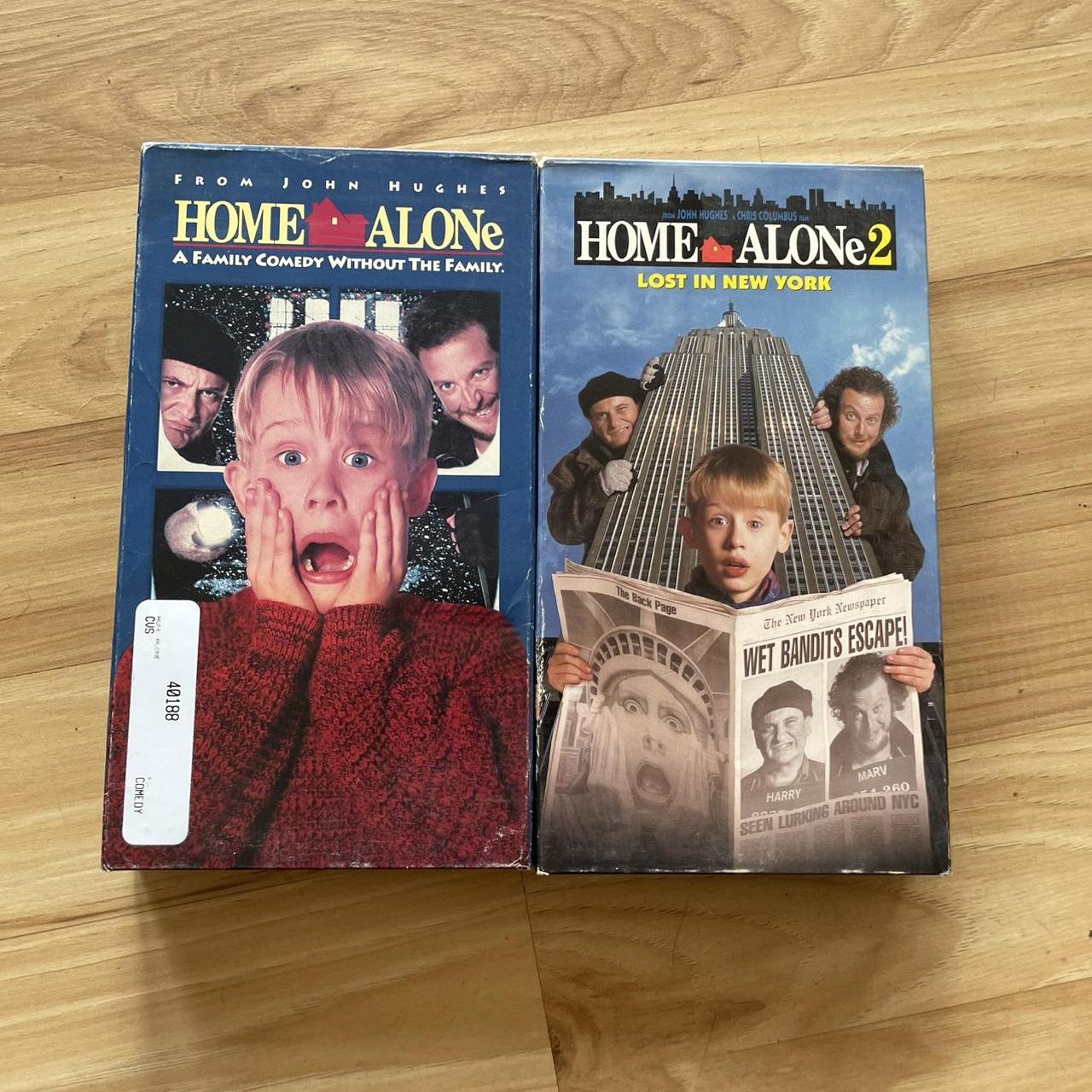 Home Alone 1 & 2 VHS double feature bundle... | Depop