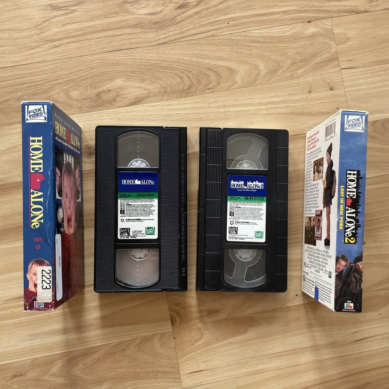 Home Alone 1 & 2 VHS double feature bundle... | Depop
