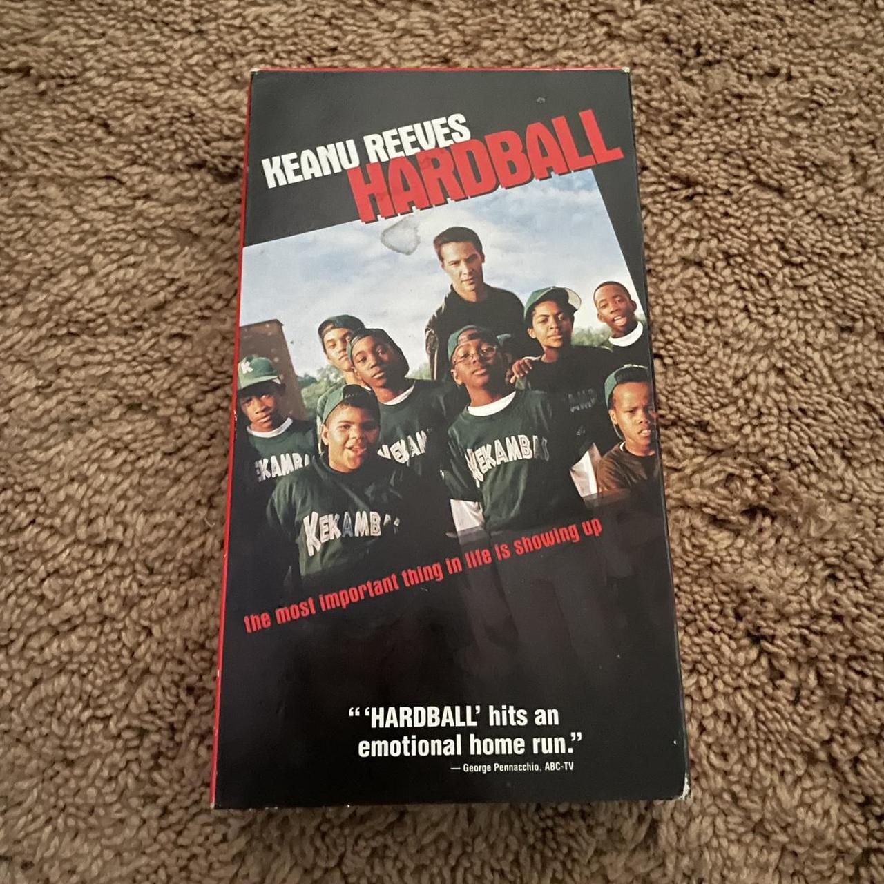Keanu Reeves Hardball VHS tape #90s Tape NM Cover VG+ | Depop
