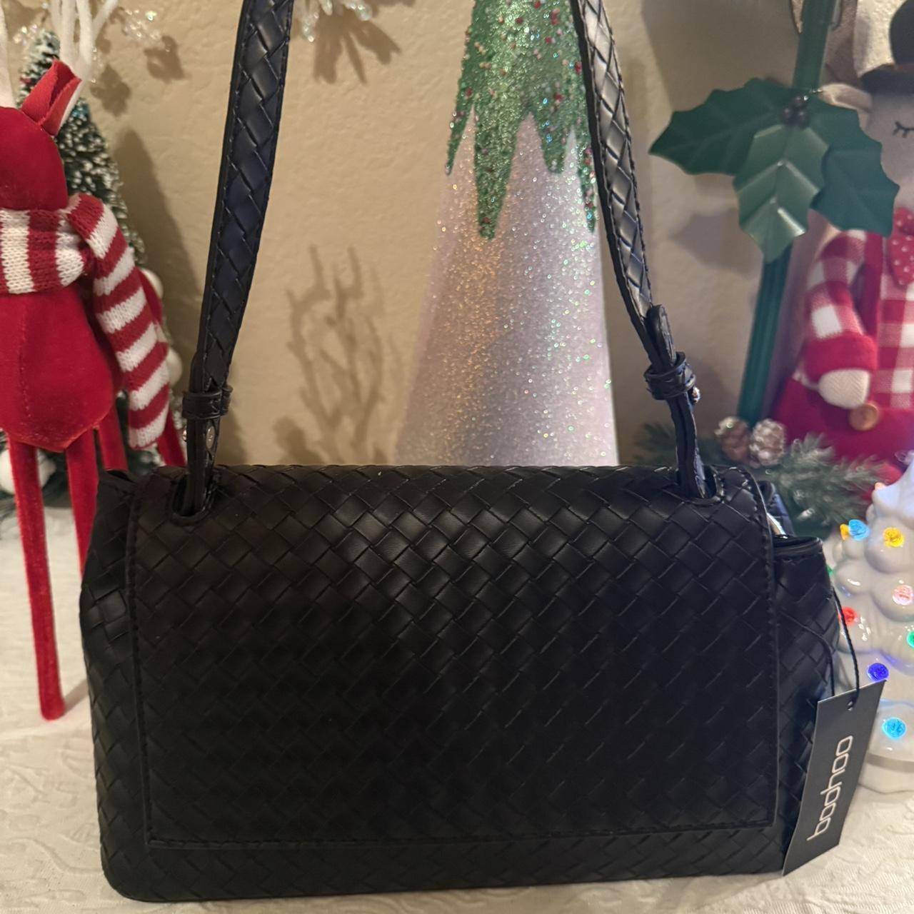 Boohoo black purse. Brand new with stuffing inside. - Depop