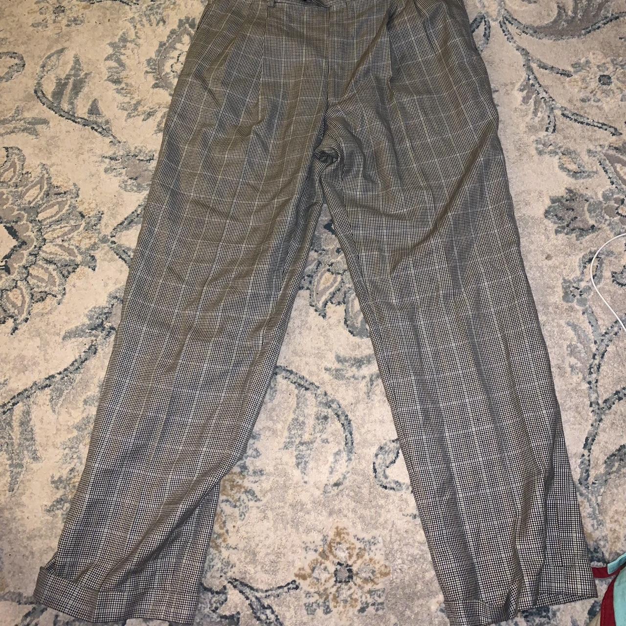 Patterned slacks - Depop
