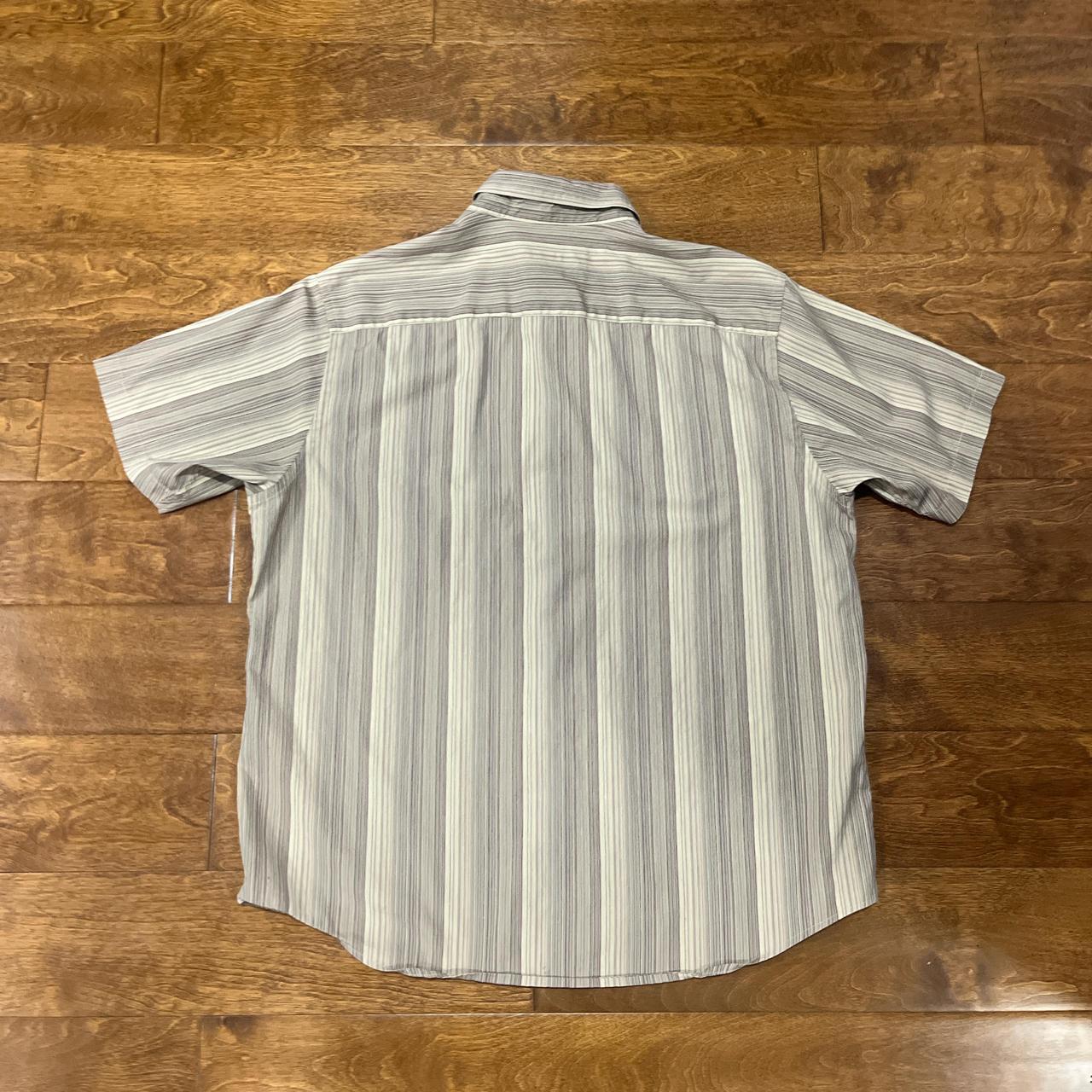 Multi Color button up SIZE XL. Material... - Depop