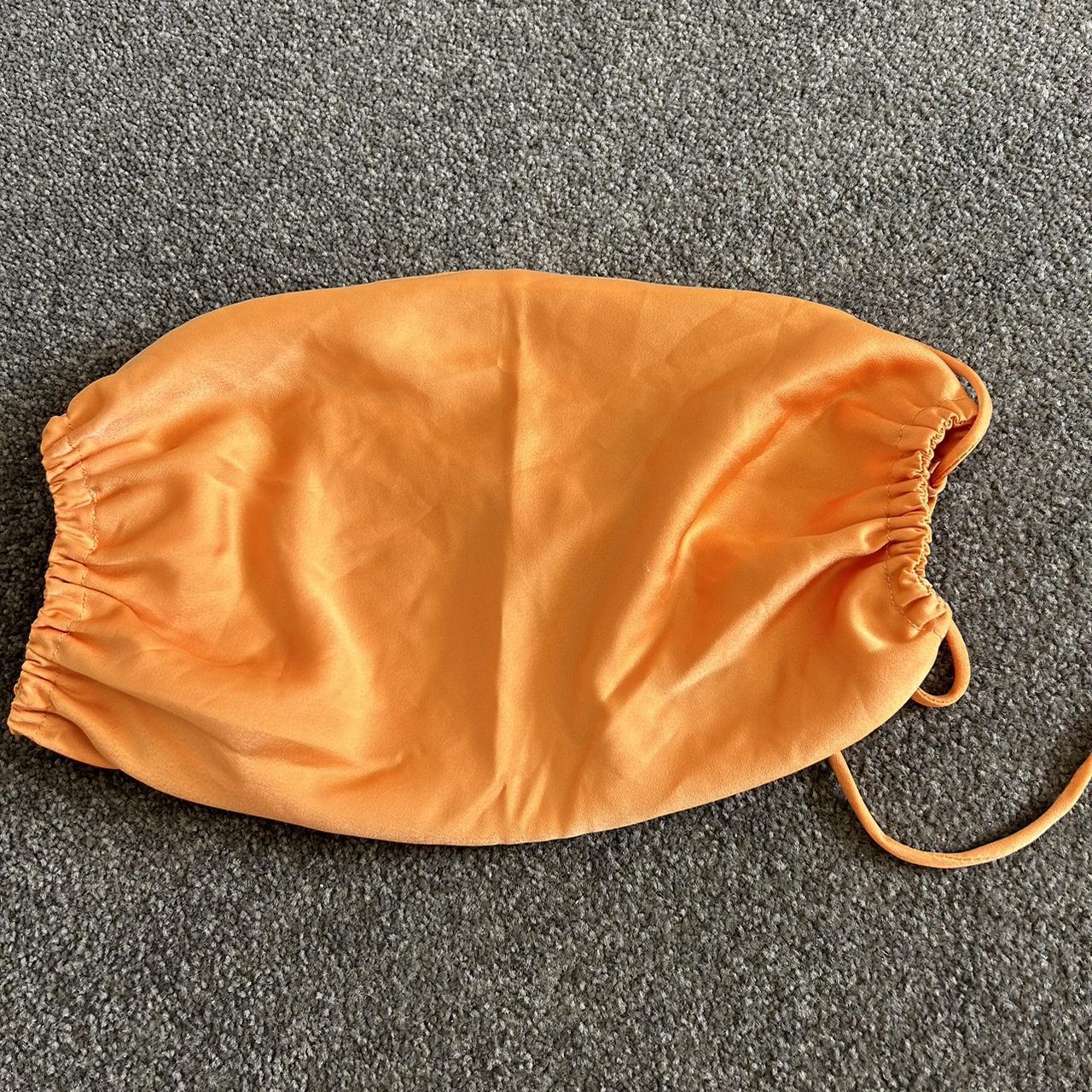 Super crop top with open back and tie up. Never worn... - Depop