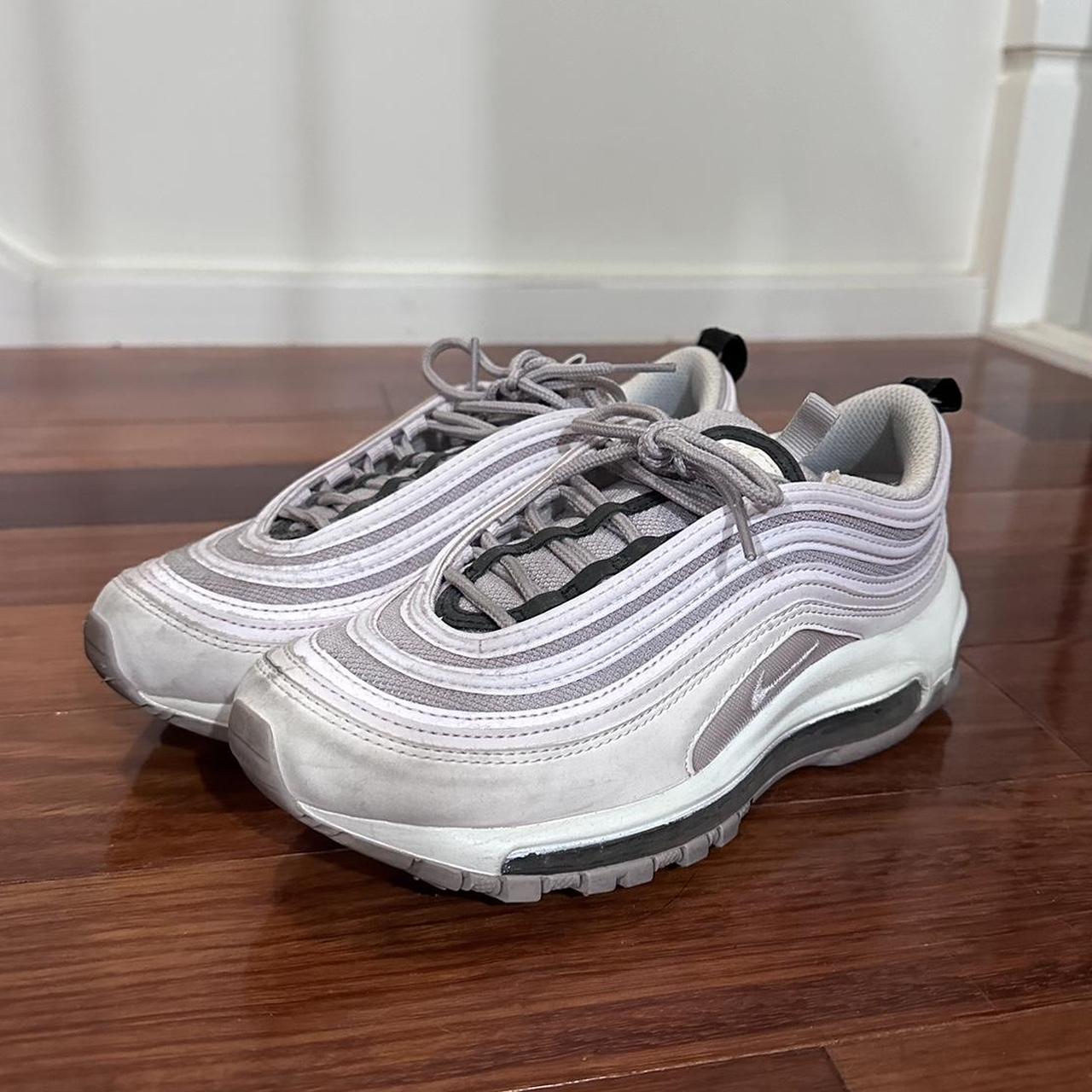 Nike Air Max 97 (Pink/ White/ 3M) Size US 6... - Depop