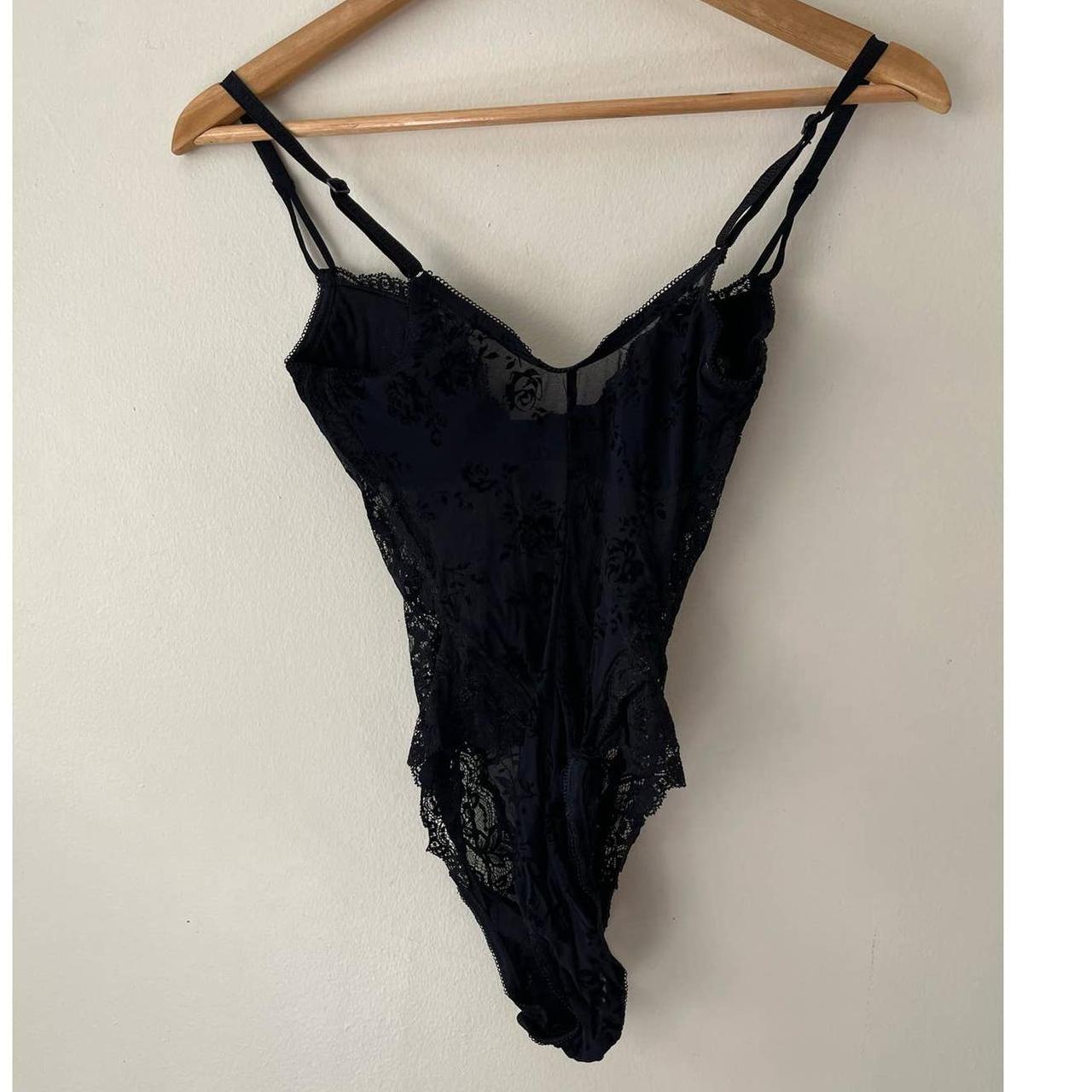 Vintage La Perla Lace Bodysuit Teddy Depop