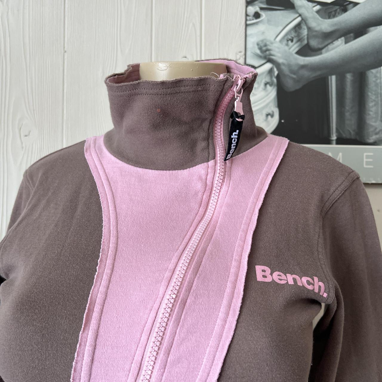 Bench strawberry chocolate zip up 💕🤎 Size: tag says... - Depop