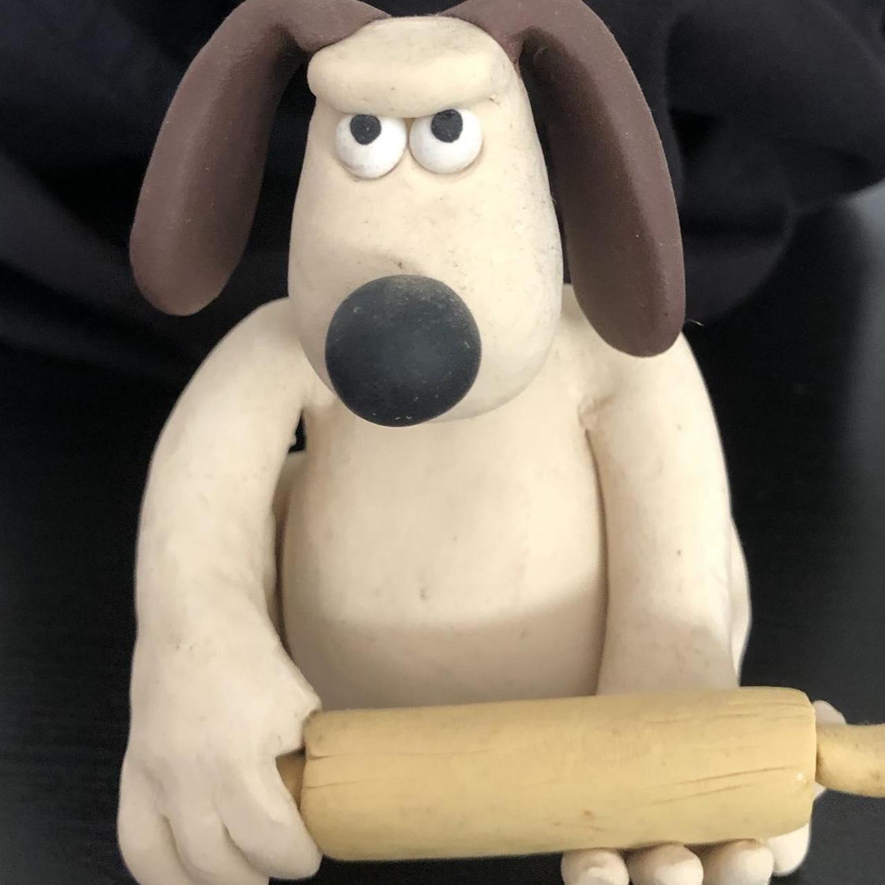 Remade! Gromit with a weapon Hand made polymer clay... - Depop