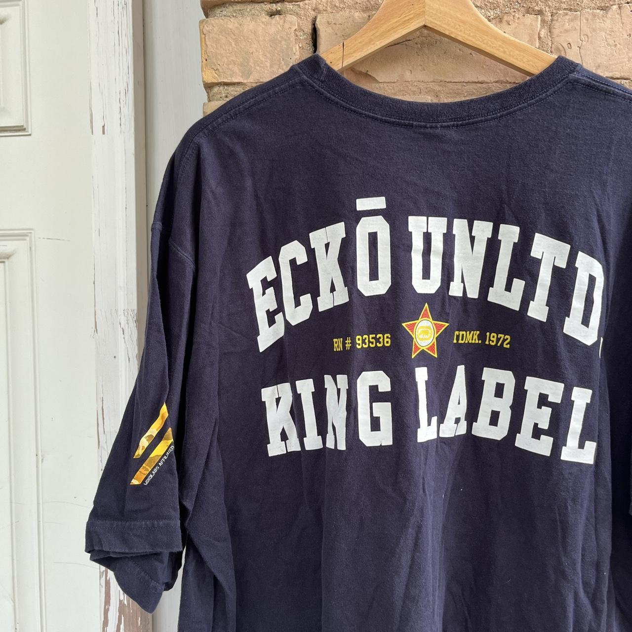 Vintage Y2K mid 2000’s Ecko Unltd. baggy men’s tee... - Depop