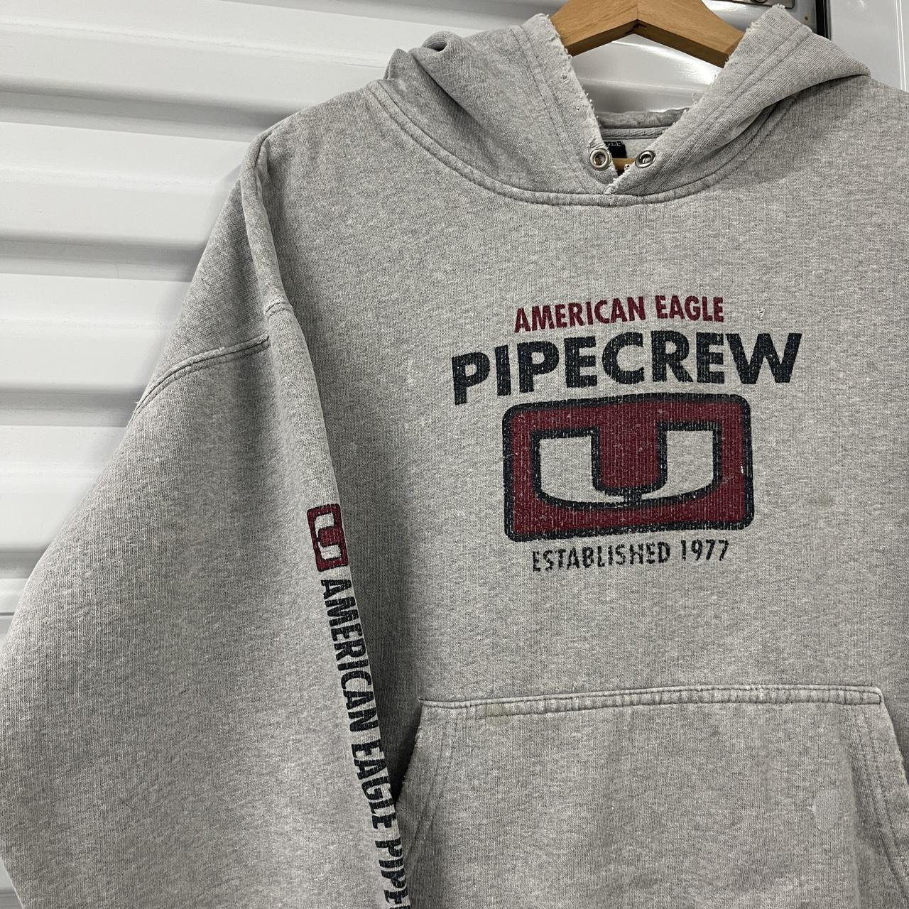 Vintage 90’s grunge skater style American eagle pipe... - Depop