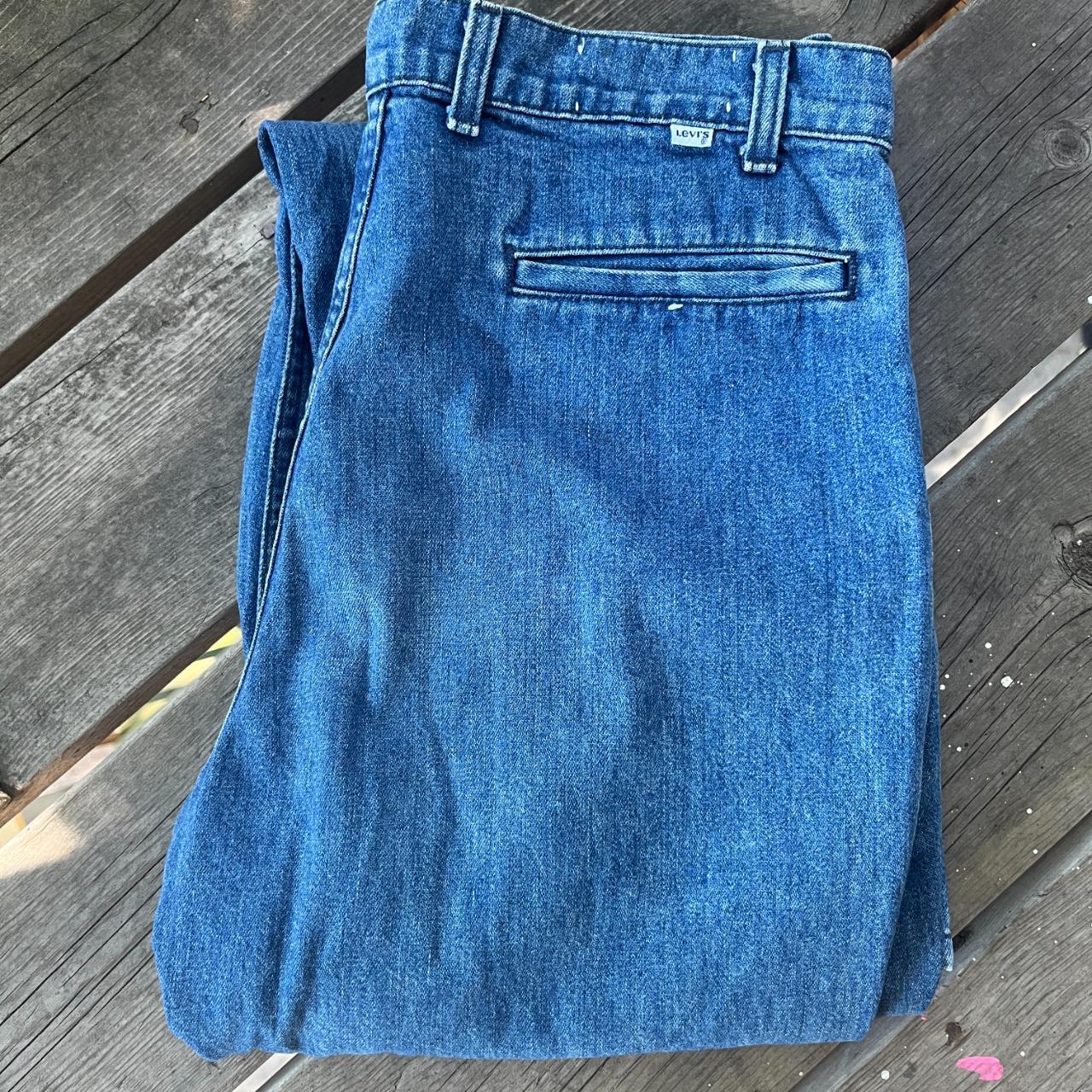 True Vintage 70s Era Levis Blue Denim Depop