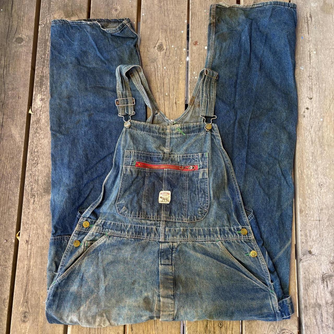 Vintage 1950s Pointer brand sanforized faded... | Depop