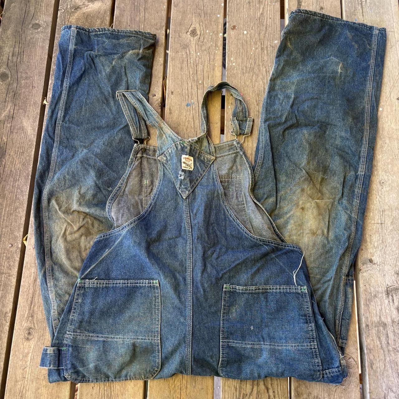 Vintage 1950s Pointer brand sanforized faded... | Depop