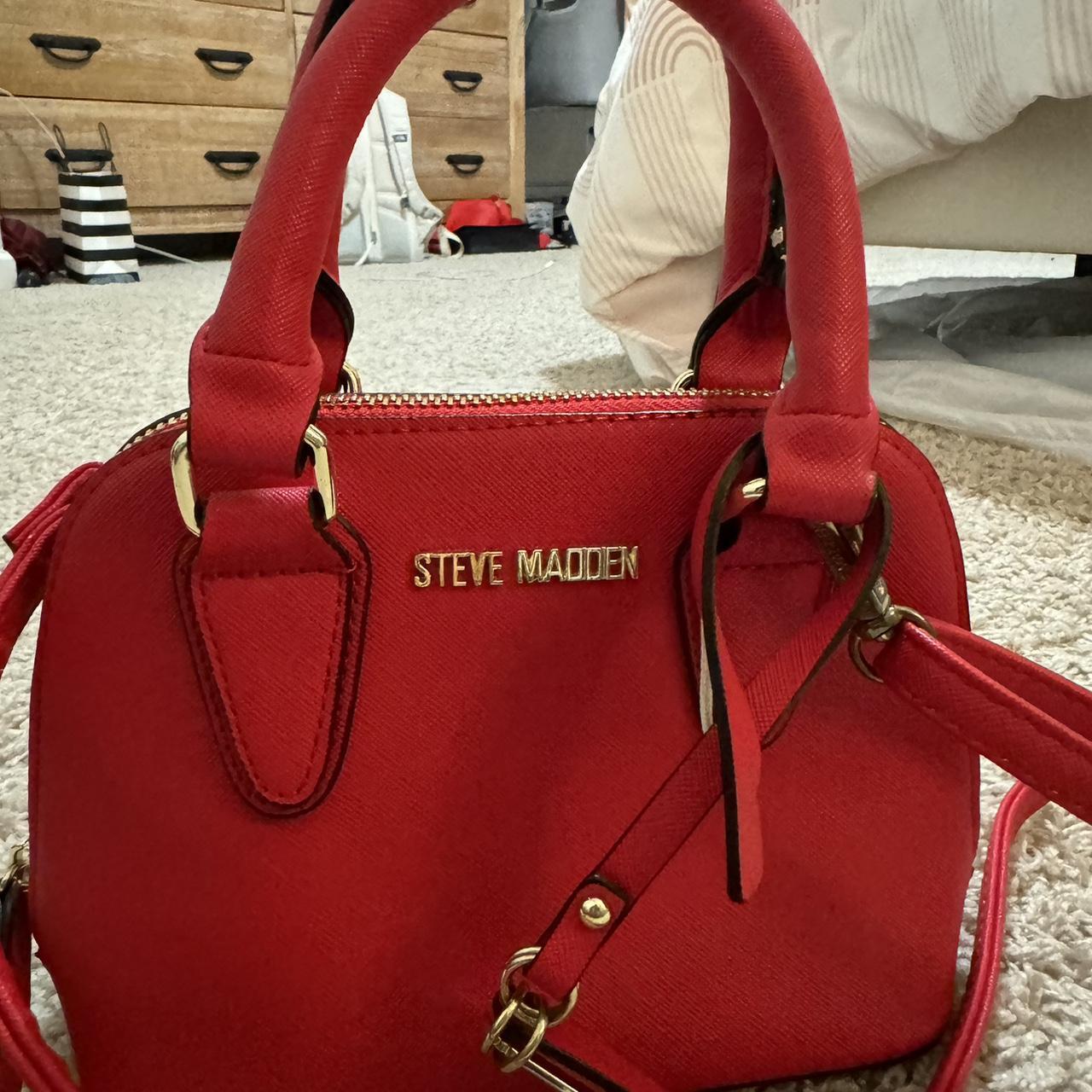 Super cute going out red steve madden... - Depop