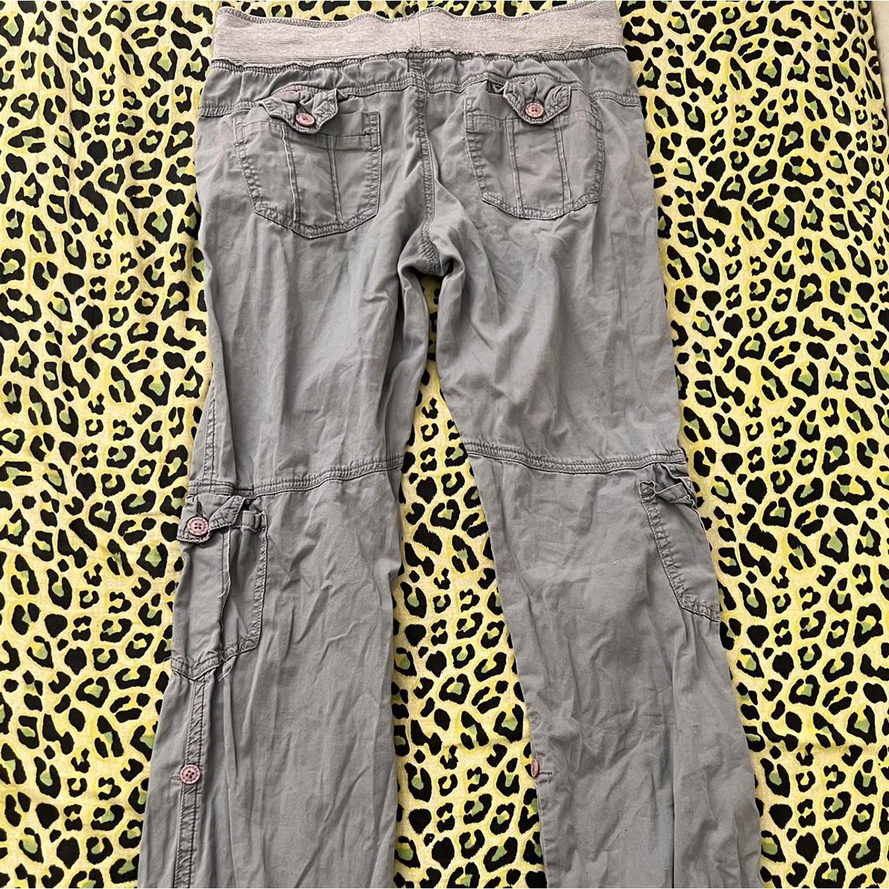 grey low rise union bay capris message me for any... - Depop