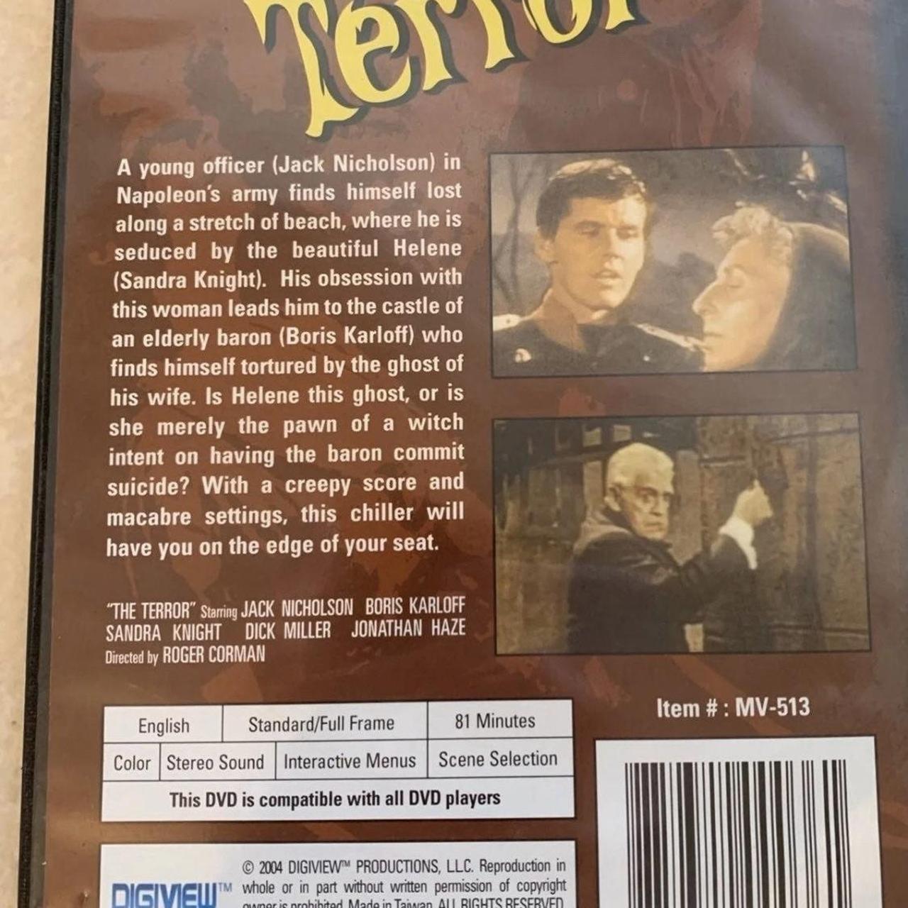 “The Terror” DVD for Halloween 1963 “The Terror”... - Depop