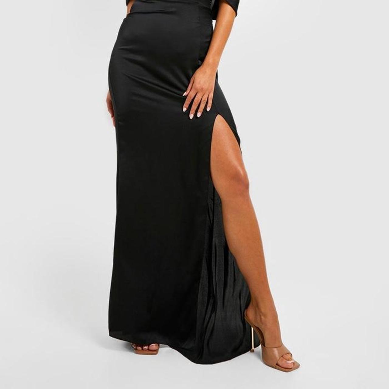 Boohoo Women's Black Dress | Depop