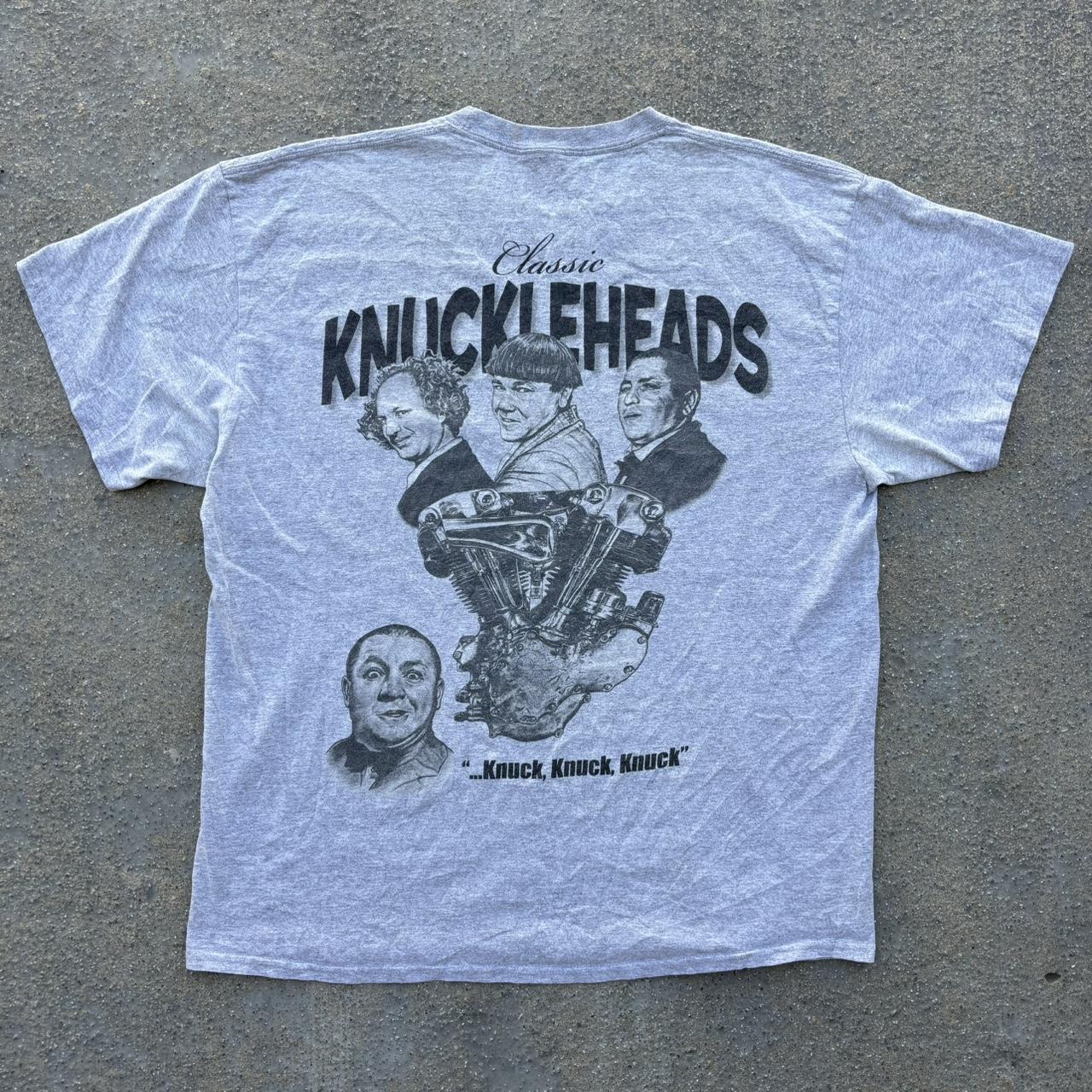 Vintage 3 Stooges Knuckleheads Shirt Size XL Good... - Depop
