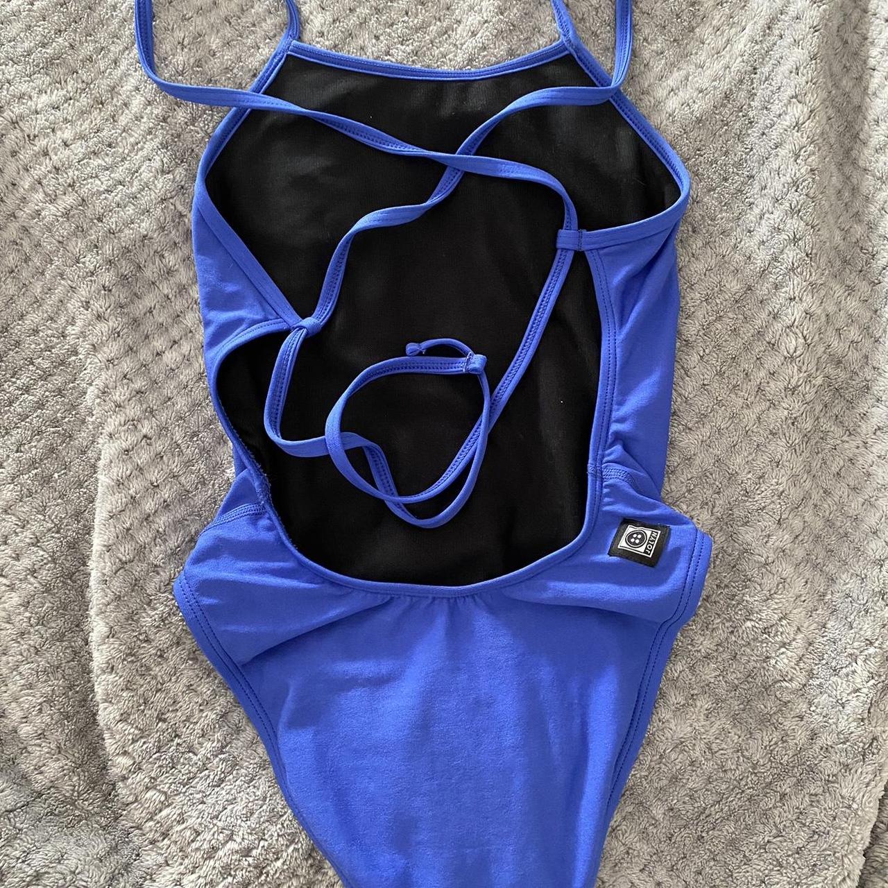 jolyn jackson tie back swimsuit worn twice but it’s... - Depop