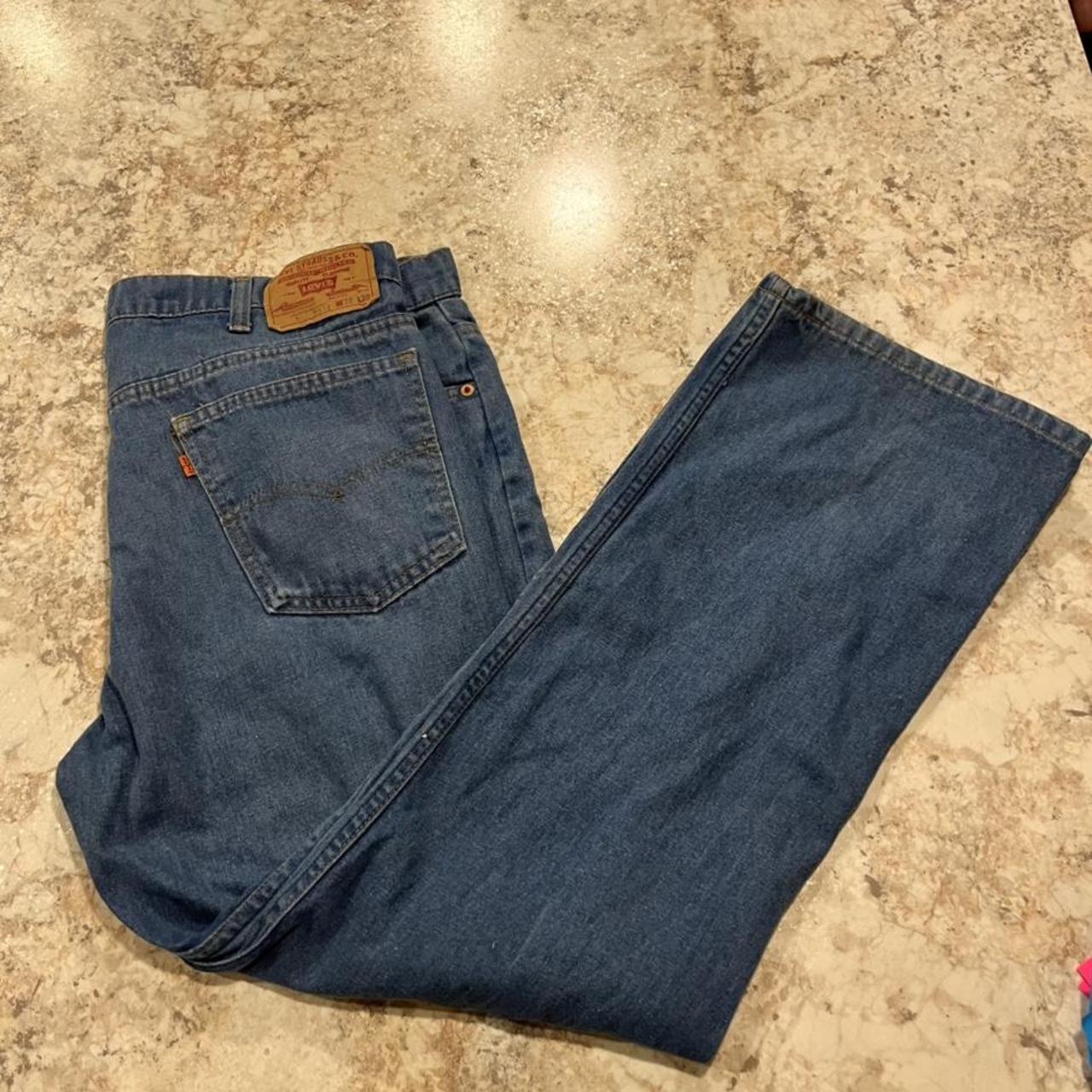Vintage Levi’s 517 orange tab Waist 38 length... - Depop