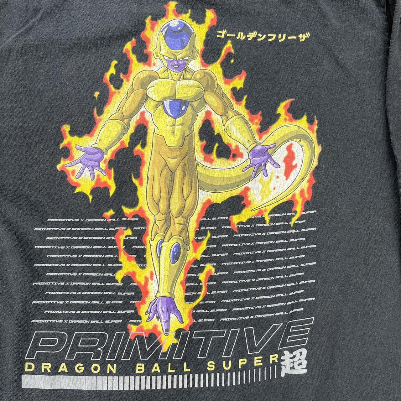 Primitive x Dragon Ball Z Super Frieza Black Long... - Depop