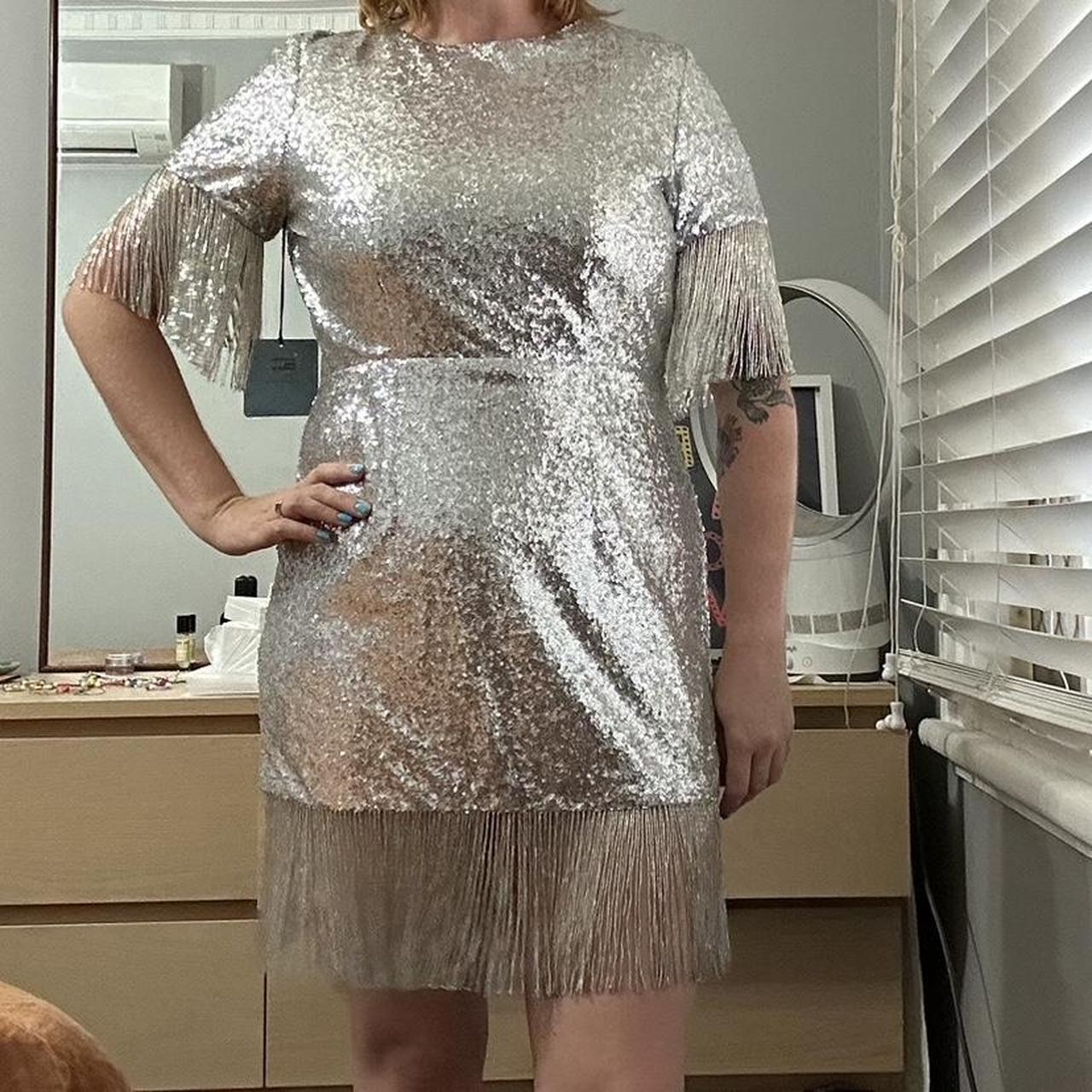 Macgraw Potion Mini Dress size 14 - sold out online... - Depop