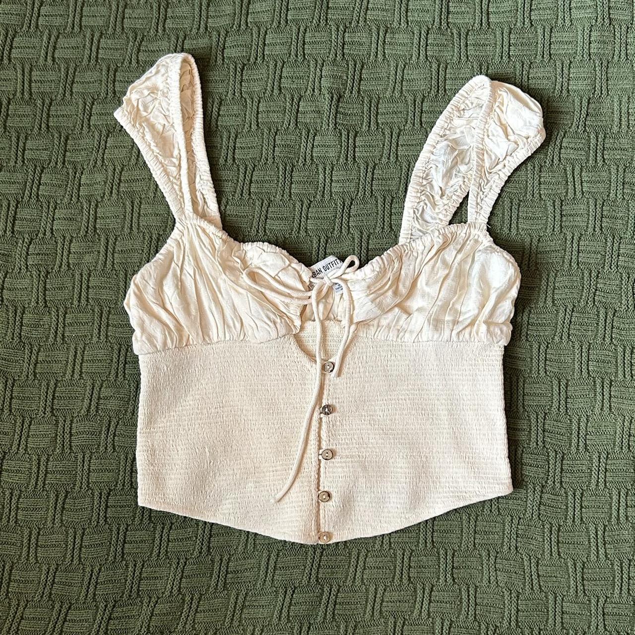 gorgeous urban outfitters peasant blouse!! elegant,... - Depop