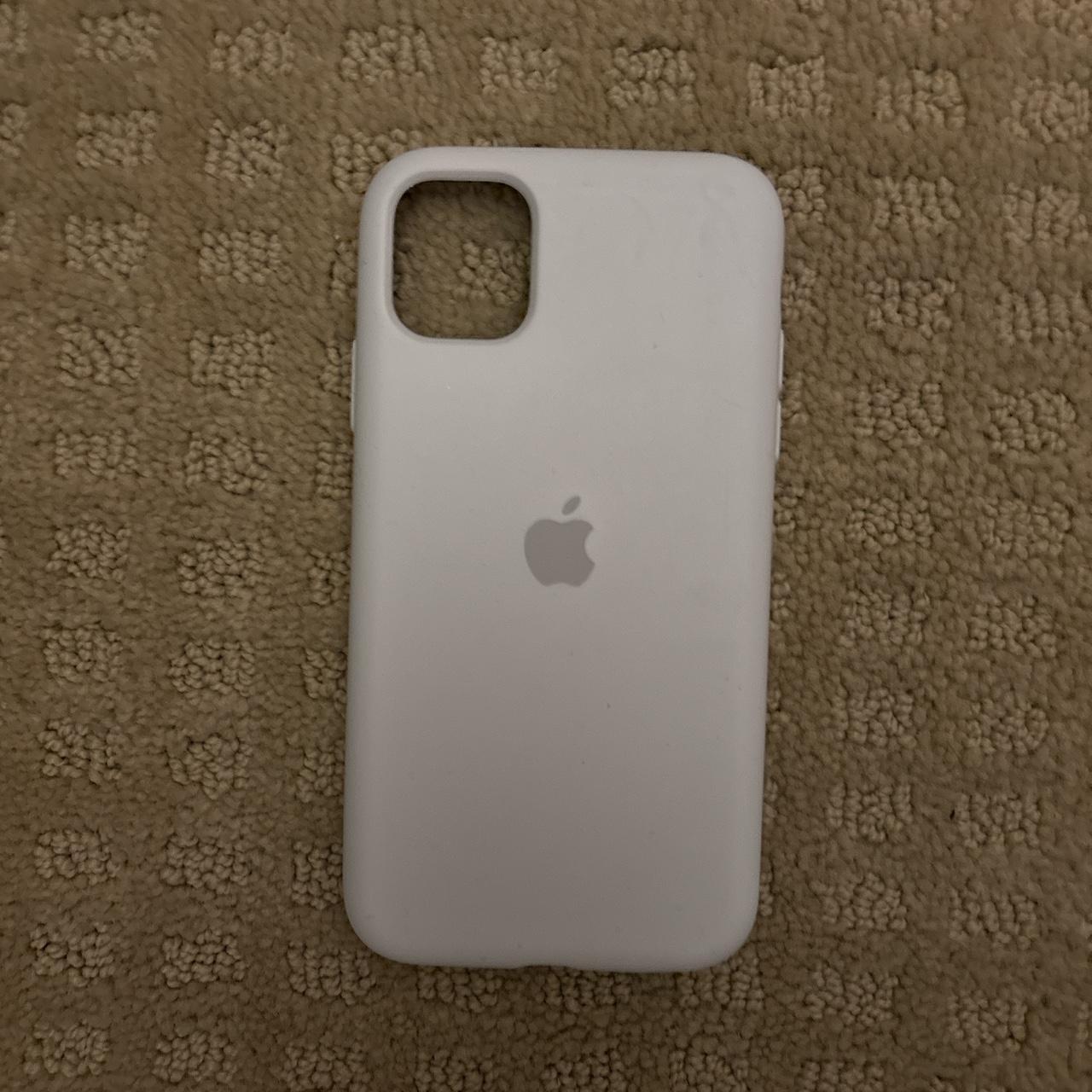 white apple iphone 11 case - Depop