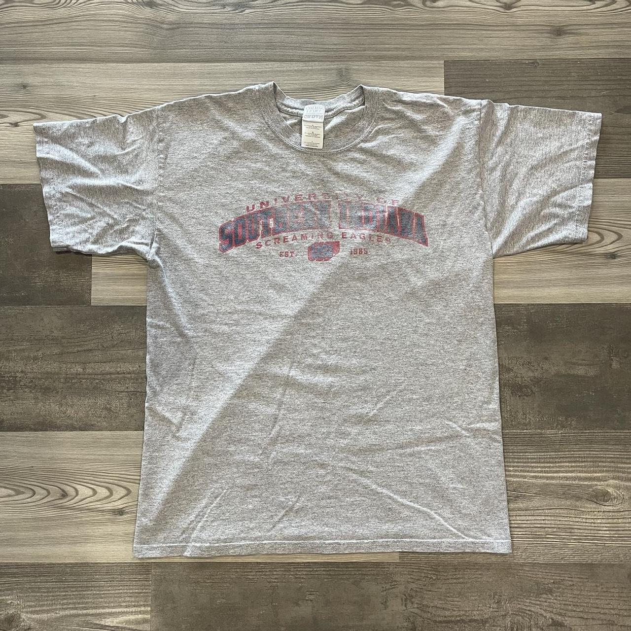 Vintage University of Southern Indiana Tee Size L... - Depop