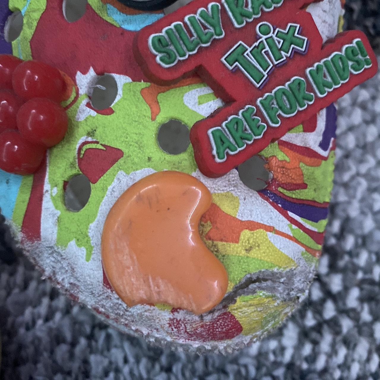 Trix Crocs - og box included - rip in toe area on... - Depop