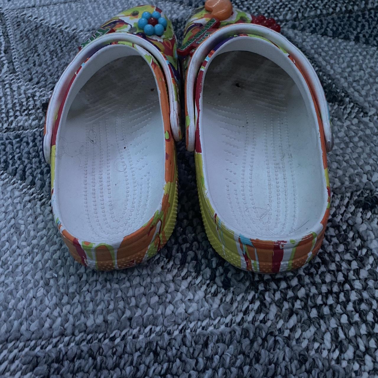 Trix Crocs - og box included - rip in toe area on... - Depop