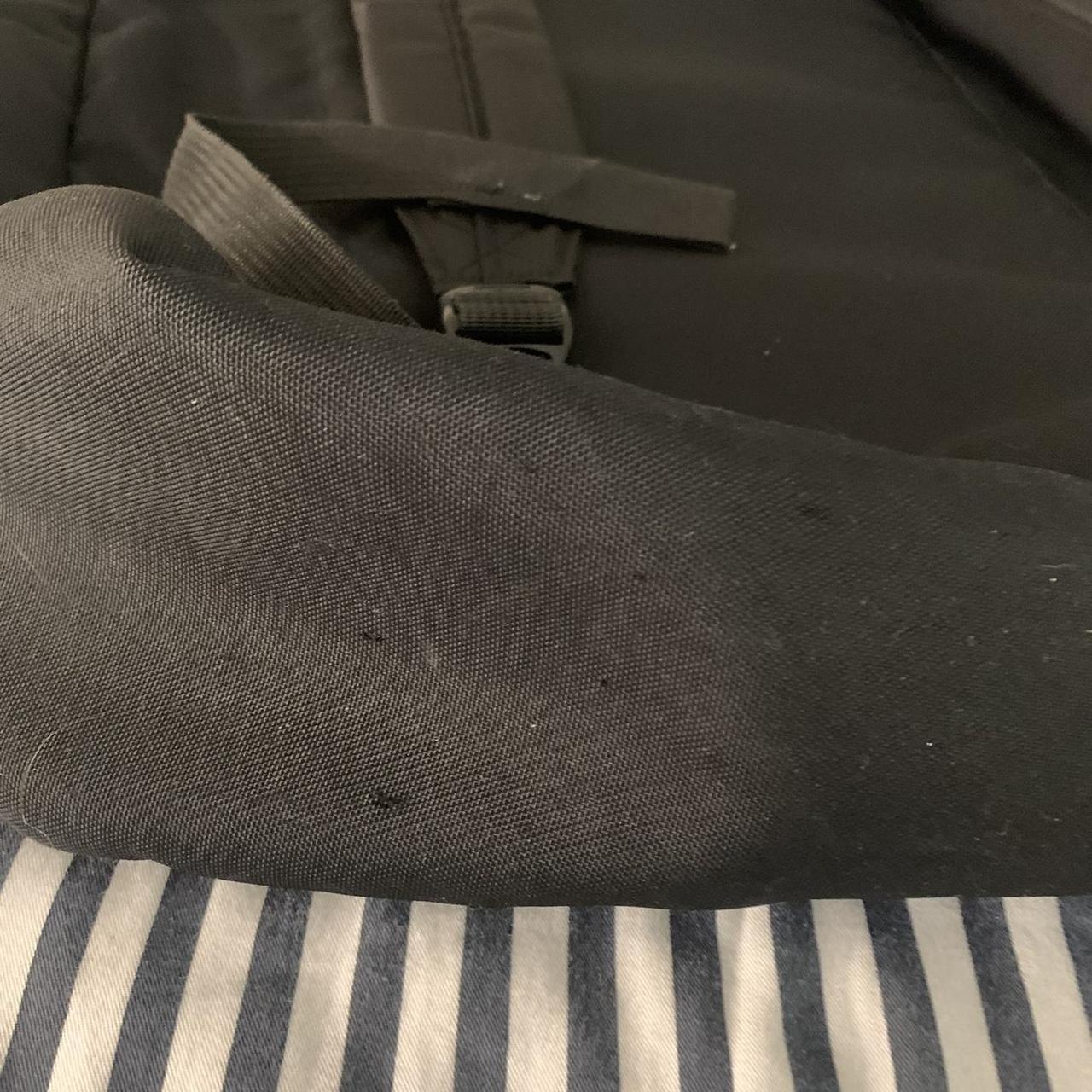 Jansport black backpack Small soap stain on front... - Depop